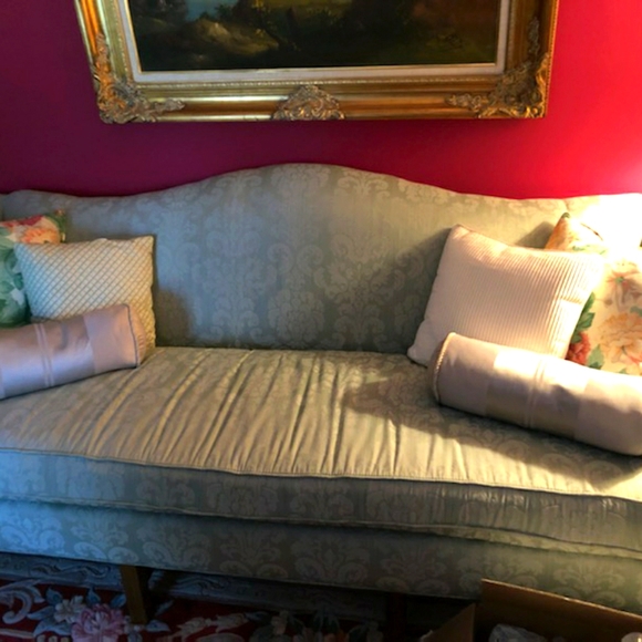Other | Vintage Camel Back Couch | Poshmark